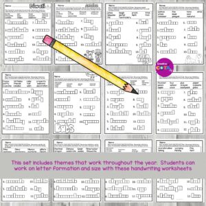 Handwriting Practice for an Entire Year | Made By Teachers