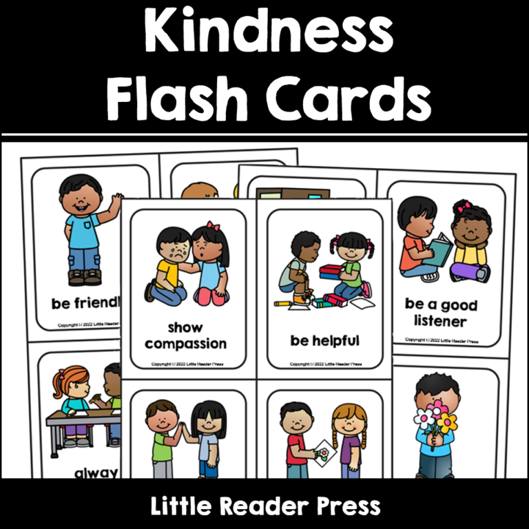 12 Kindness Flashcards | Made By Teachers