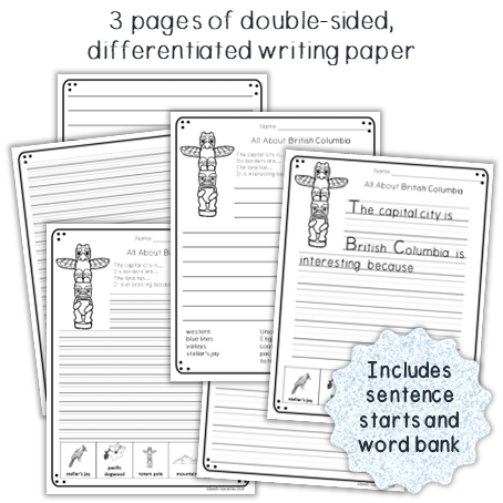 British Columbia Province of Canada Differentiated Research Project ...