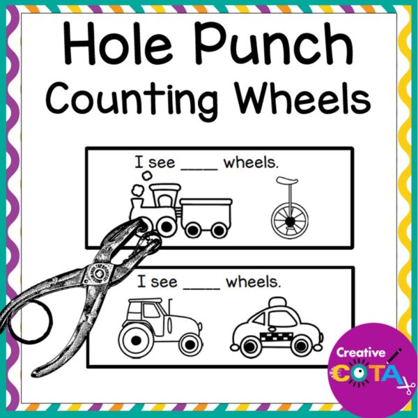 Fine Motor Math Center Counting Numbers 1-12 - Made By Teachers