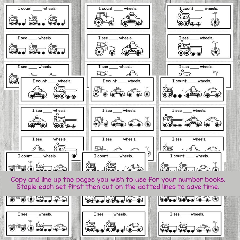 Fine Motor Math Center Counting Numbers 1-12 | Made By Teachers