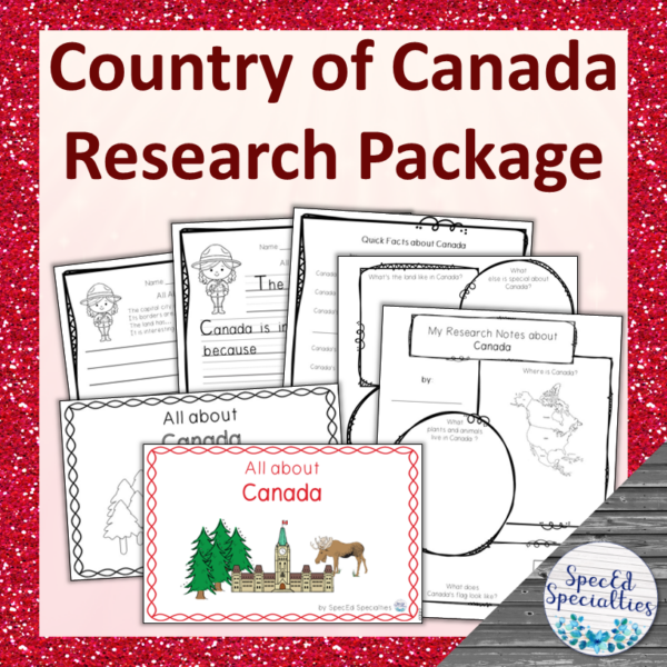 Country of Canada Differentiated Research Project | Made By Teachers