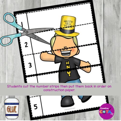 New Years Math and Literacy Activities and Worksheets | Made By Teachers