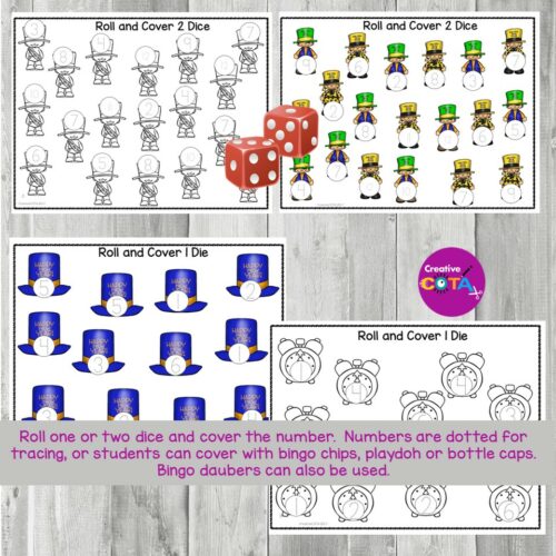 New Years Math and Literacy Activities and Worksheets | Made By Teachers