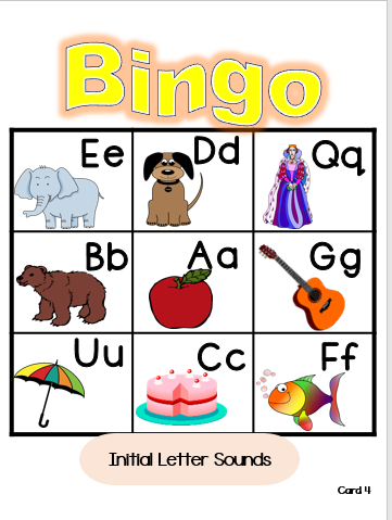 ALPHABET BINGO Letters and sound A to Z | Made By Teachers