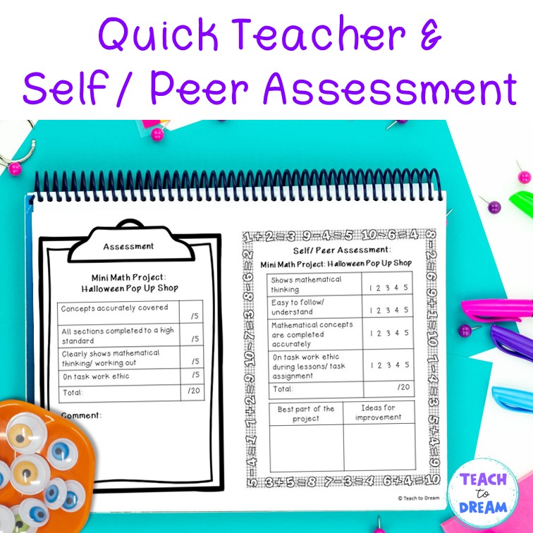 Halloween Math Project Activity Costume Shop | Money Budgeting ...