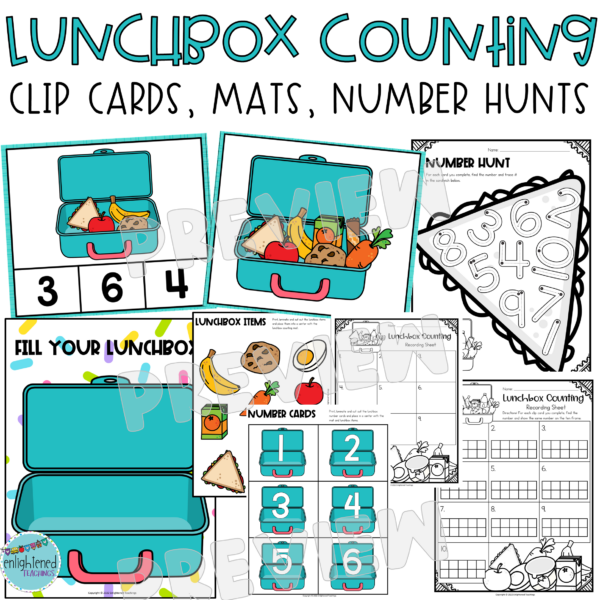 Counting to 10 Clip Cards - Write the Room Cards - Number Hunt ...