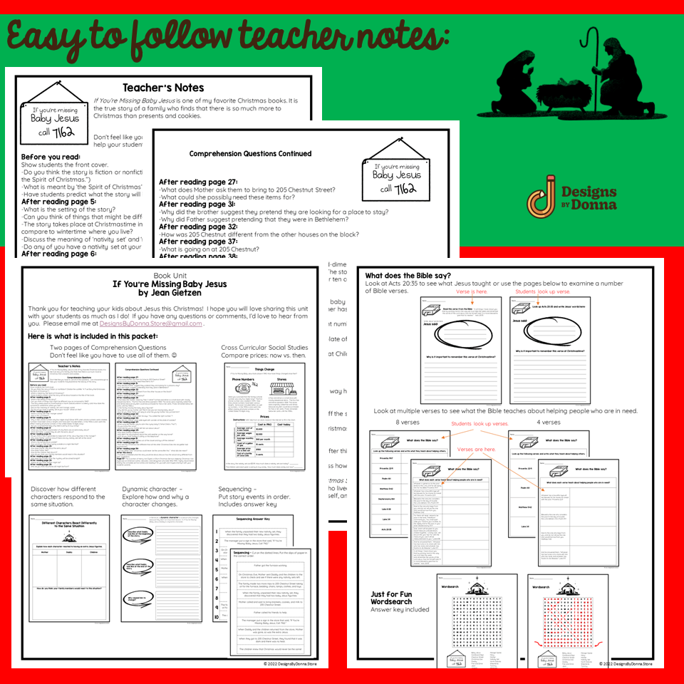 Christian Christmas Book – If You’re Missing Baby Jesus by Gietzen No ...