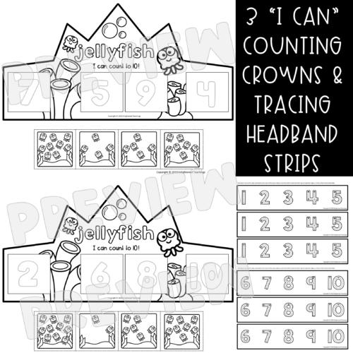 Counting to 10 Clip Cards Count the Room Scoot Task Cards Counting ...