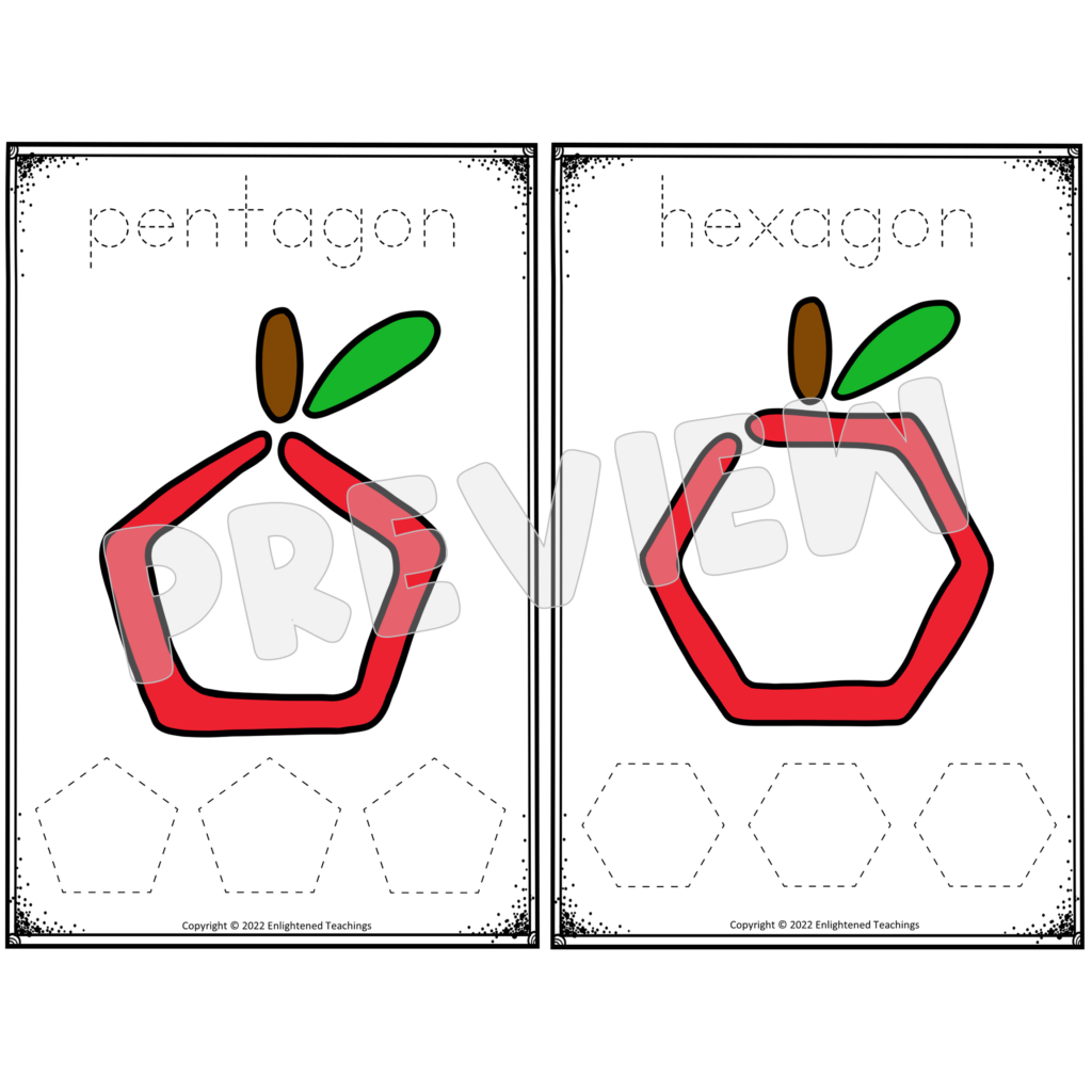 2D Apple Shape Dough Mats Fine Motor Skills | Made By Teachers