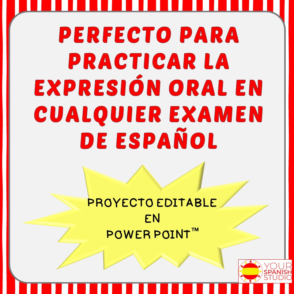 Spanish AP Speaking editable project countries | Made By Teachers