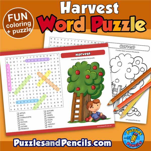 Choose Kindness Word Search Puzzle Activity Page with Coloring | World ...