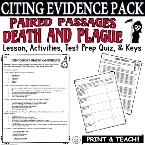 Paired Passages with Questions Reading Comprehension Citing Evidence ...