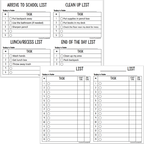 Executive Functioning Checklist | Made By Teachers