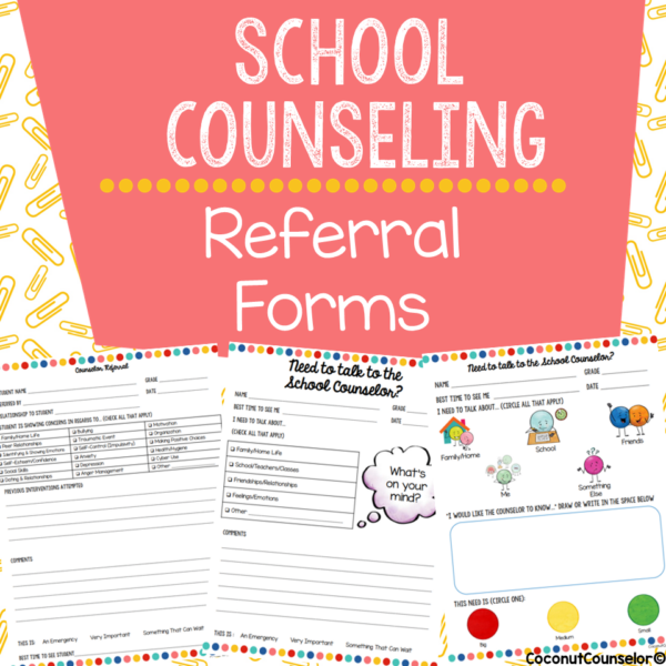 School Counselor Referral Forms | Made By Teachers