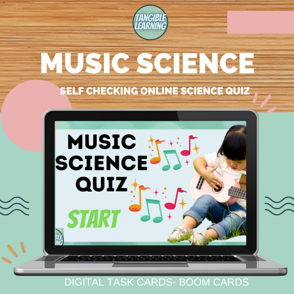 Music Science Digital Boom Card Deck: Online Games | Made By Teachers