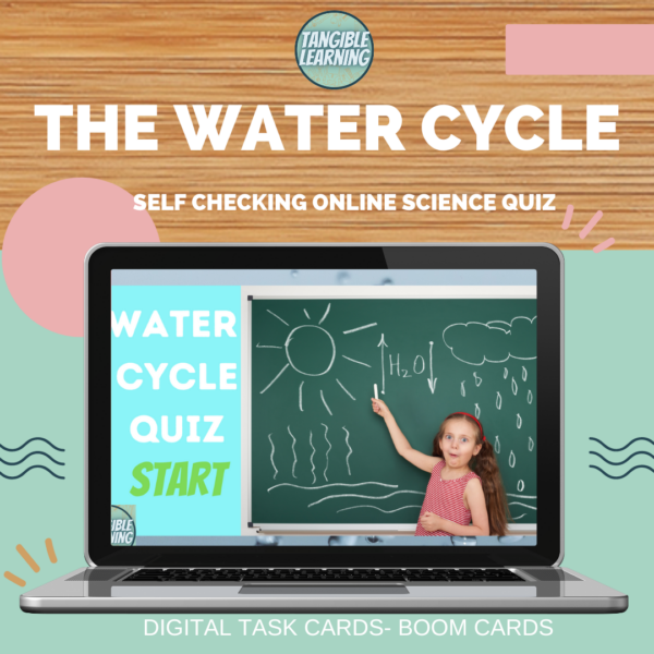 Water Cycle Science Digital Boom Card Deck | Made By Teachers
