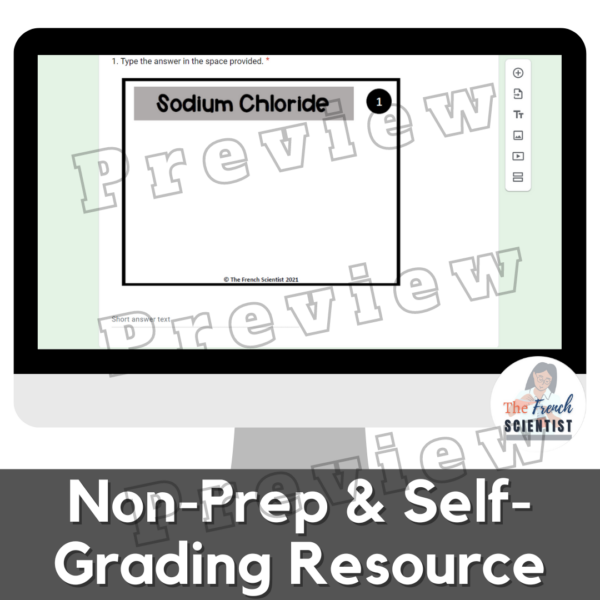 CHEMISTRY Writing Chemical Formulas - 40 Task Cards Activity [Digital ...