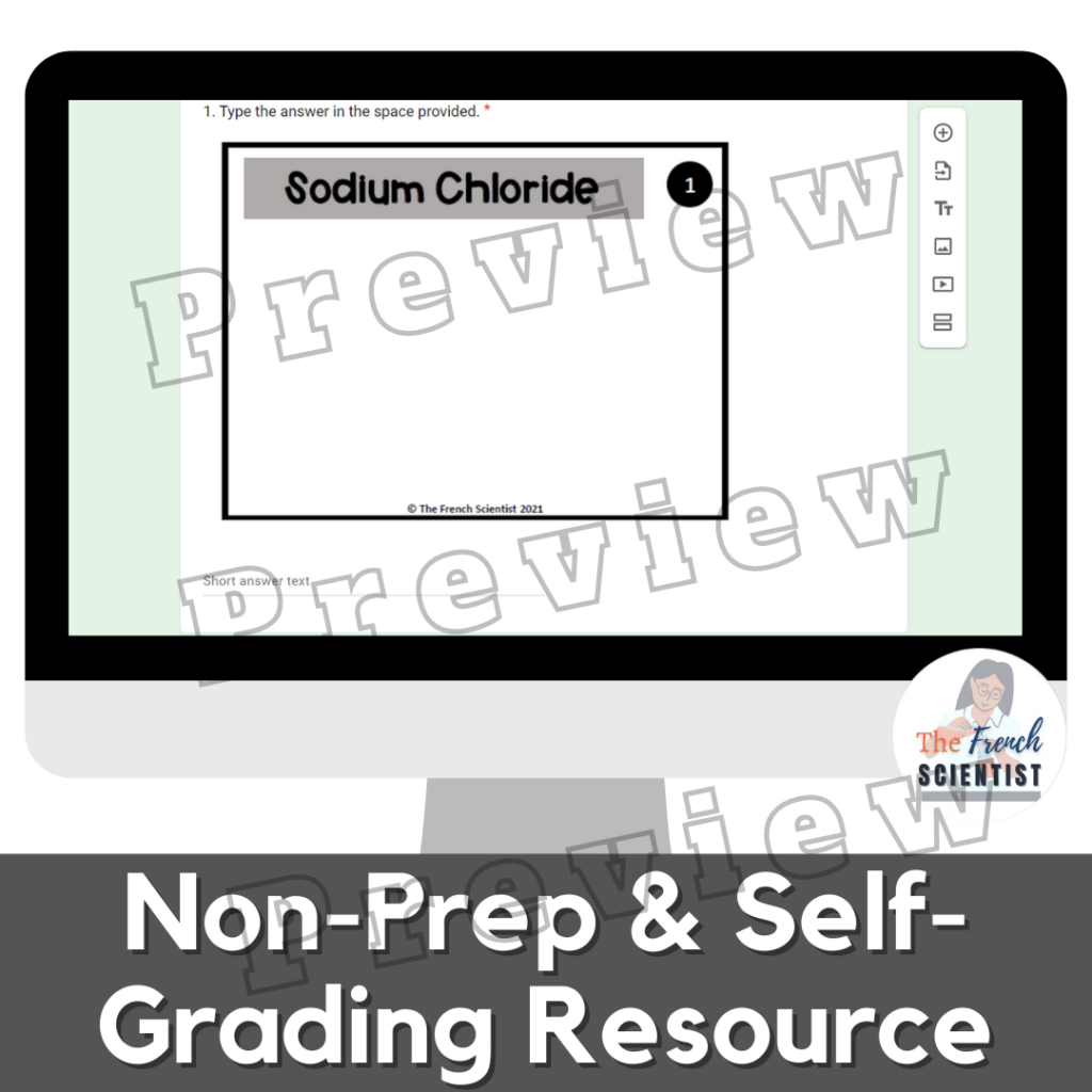 CHEMISTRY Writing Chemical Formulas - 40 Task Cards Review Activity ...