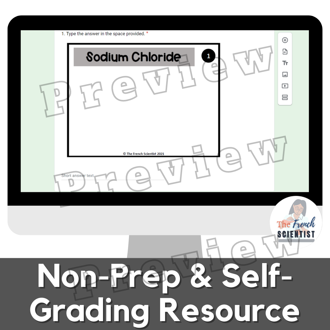 CHEMISTRY Writing Chemical Formulas - 40 Task Cards Review Activity ...