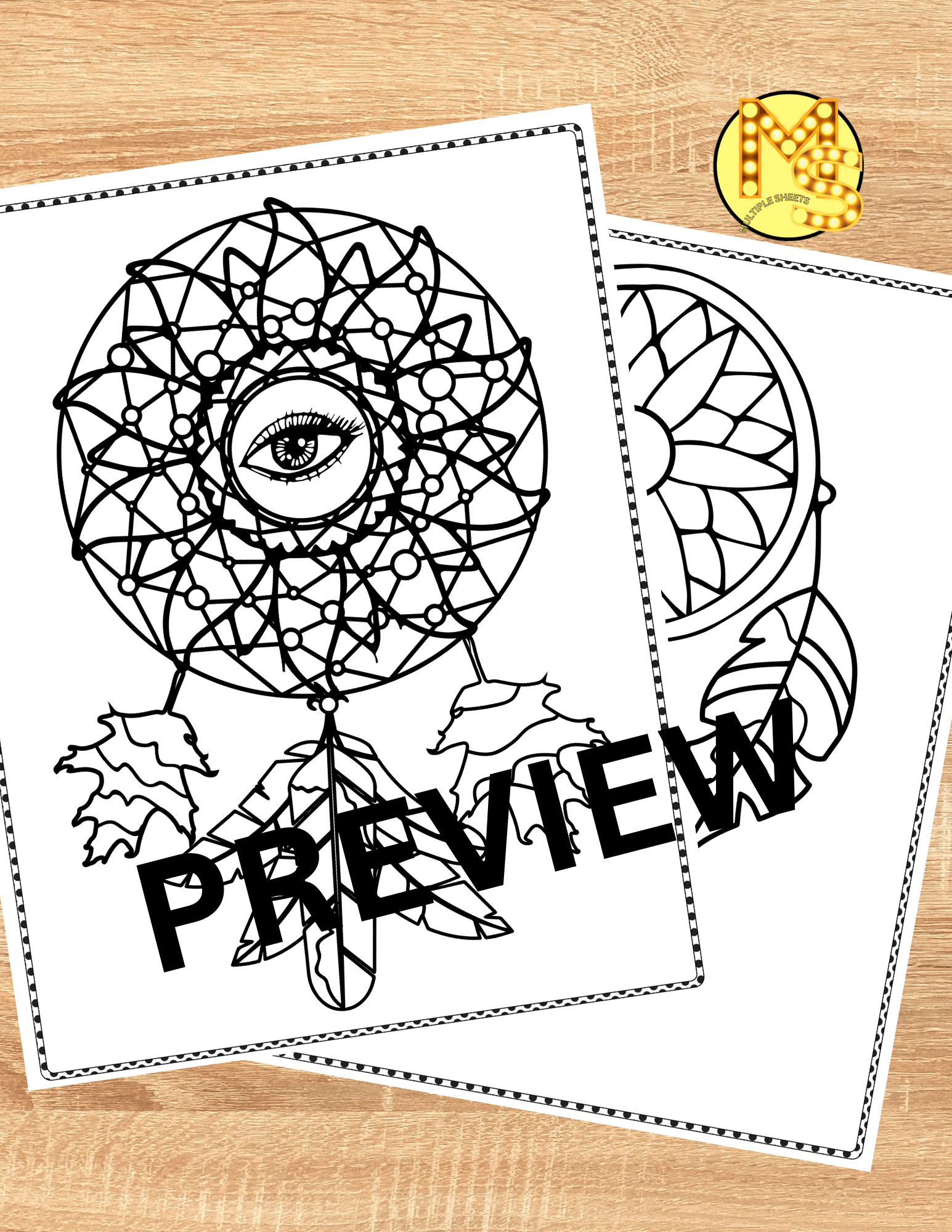 Dream Catcher Coloring sheets-Indigenous People's Day. | Made By Teachers