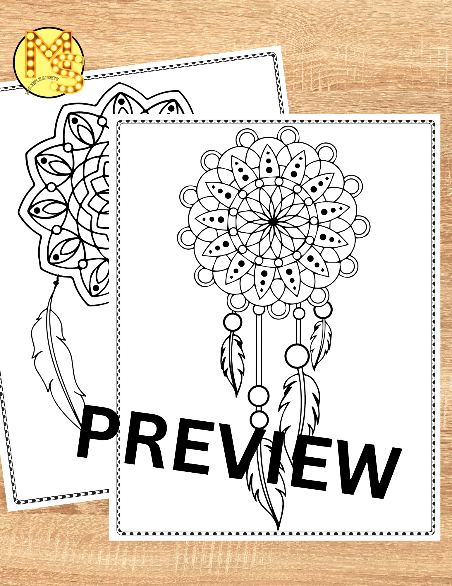 Dream Catcher Coloring sheets-Indigenous People's Day. | Made By Teachers