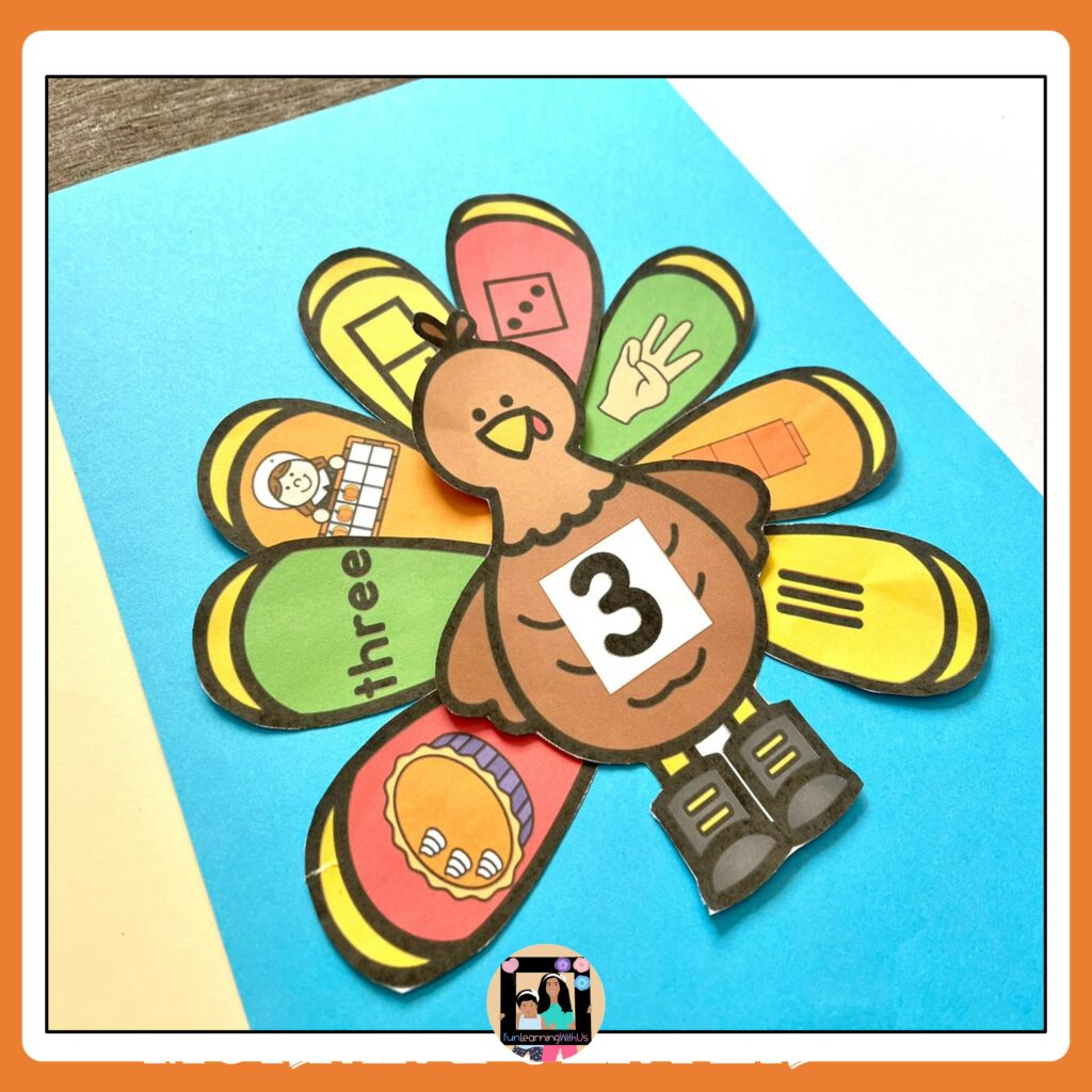 Build a Turkey Activity Bundle | Thanksgiving Fine Motor Skill Activity ...