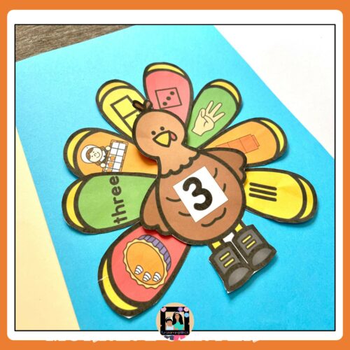 Build a Turkey Activity Bundle | Thanksgiving Fine Motor Skill Activity ...