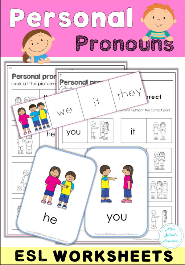 Personal Pronouns Set | Made By Teachers