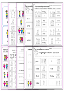 Personal Pronouns Set | Made By Teachers