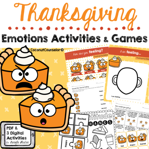 Thanksgiving Emotions Activities, Games, and Worksheets | Made By Teachers