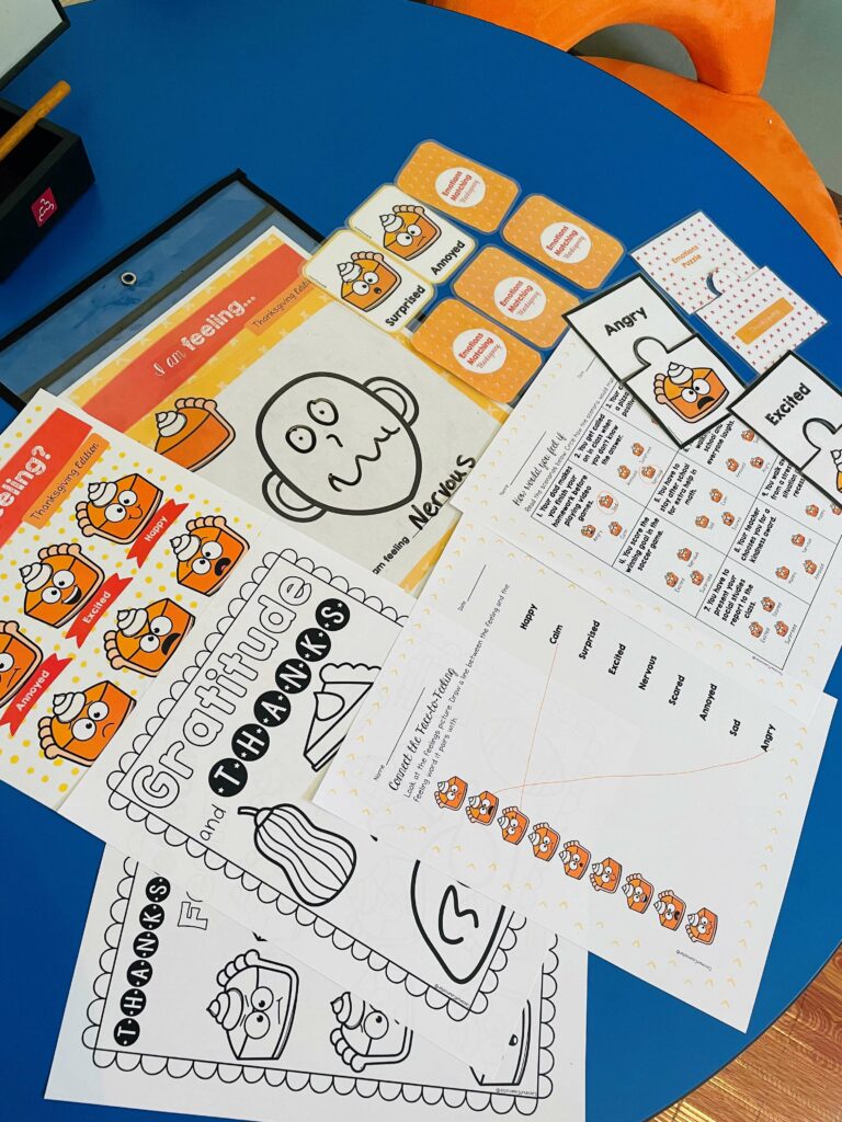 Thanksgiving Emotions Activities, Games, and Worksheets | Made By Teachers