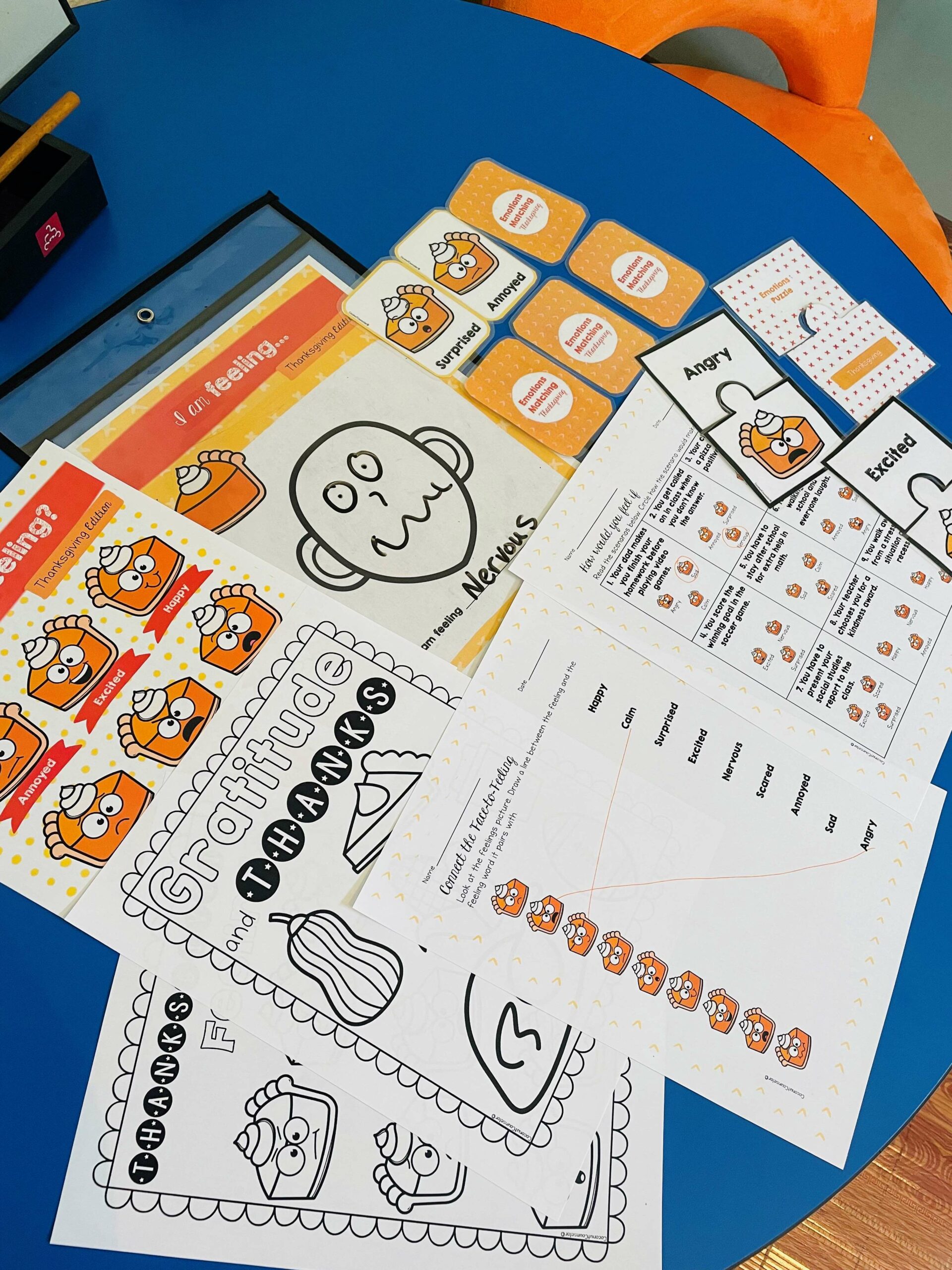 Thanksgiving Emotions Activities, Games, and Worksheets | Made By Teachers