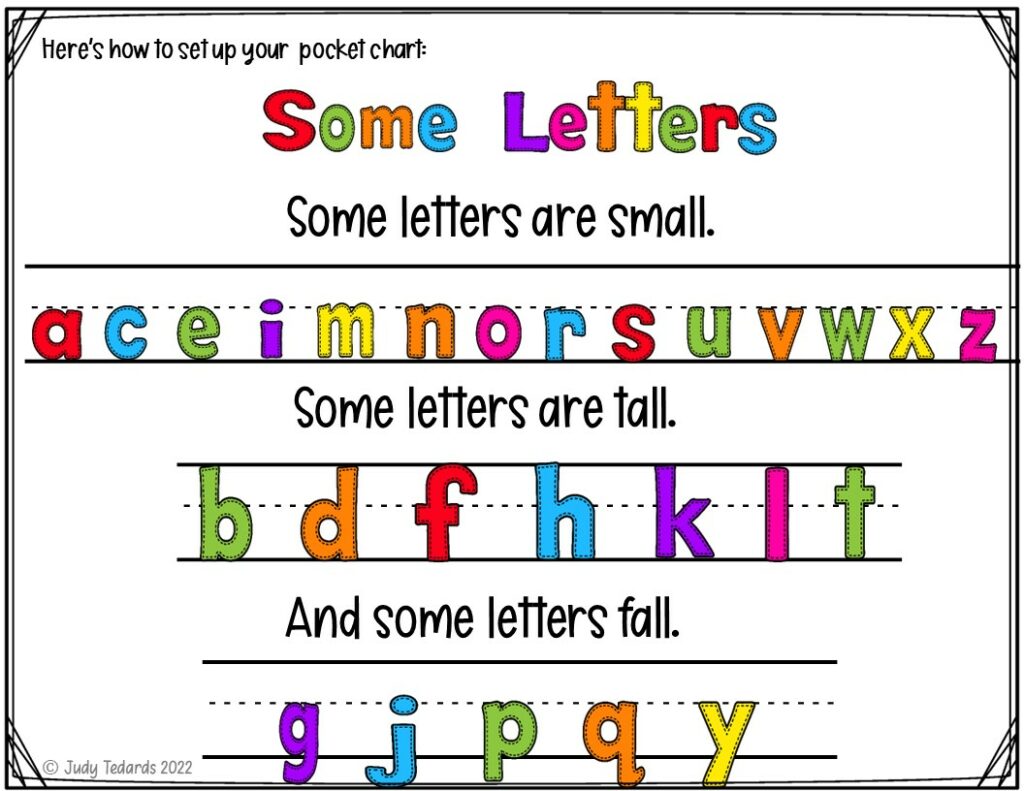Some Letters {Pocket Chart Activity} | Made By Teachers