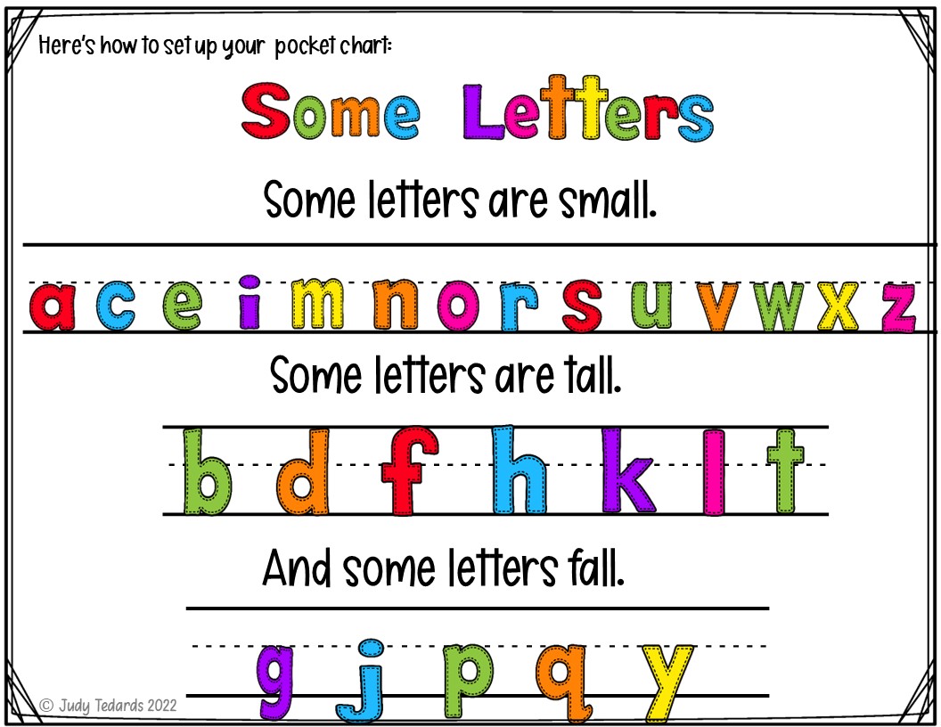 Some Letters {Pocket Chart Activity} | Made By Teachers