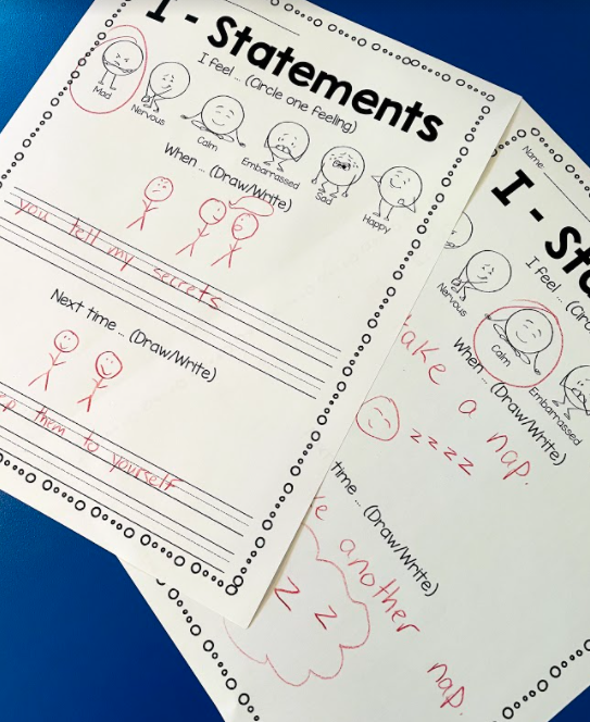 I-Statement Worksheet | Forming an I-Statement | Made By Teachers