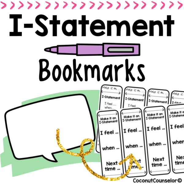 I-Statement Bookmark | Made By Teachers