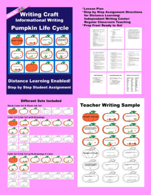 Informational Writing Craft: Pumpkin Life Cycle | Made By Teachers