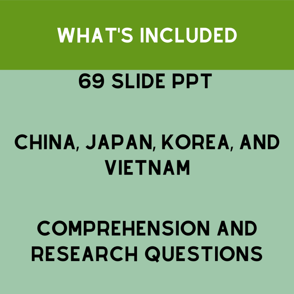 AP World History | Developments in East Asia | World History 1200-1450 ...