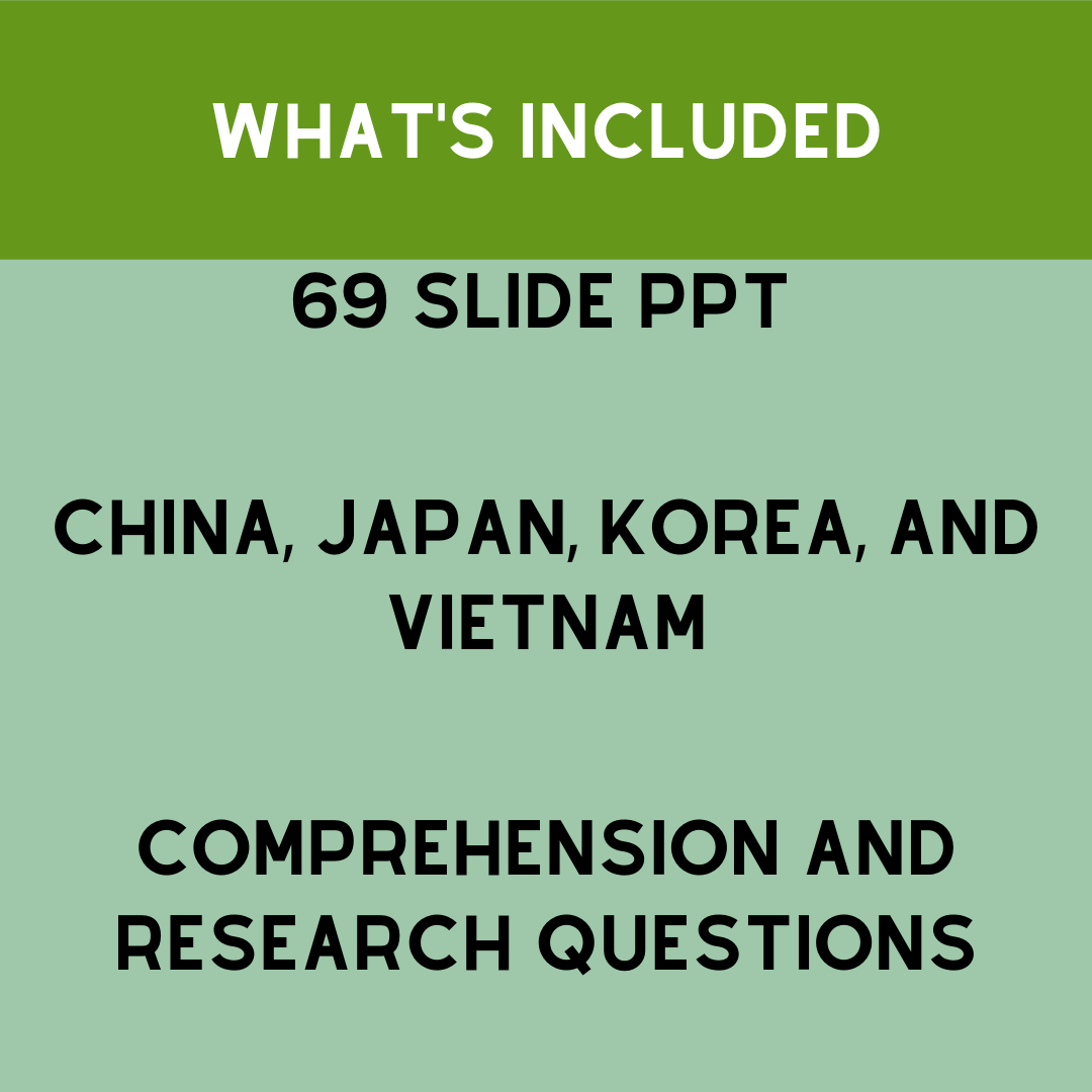 AP World History | Developments in East Asia | World History 1200-1450 ...