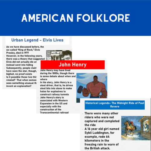 American Legends and Folklore | American Culture & Folklore Lesson ...
