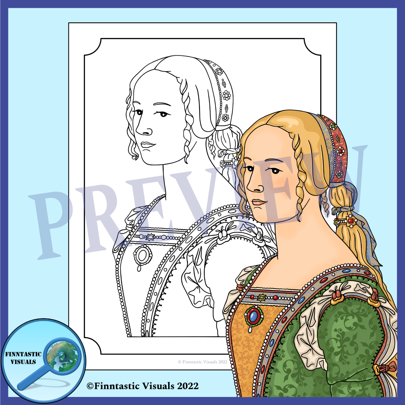 Renaissance and the Late Middle Ages Coloring Pages | Made By Teachers