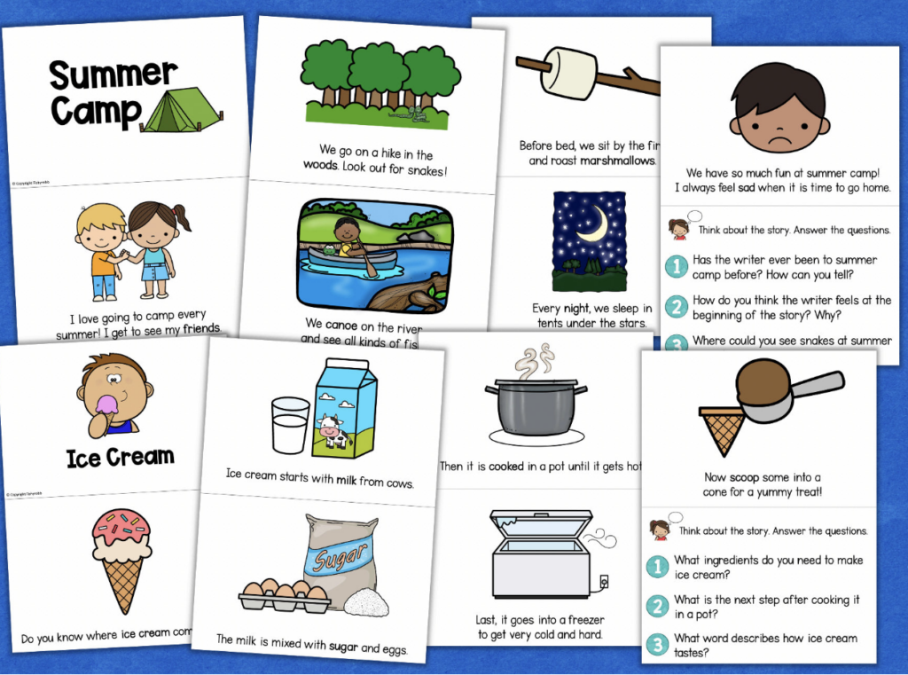 SUMMER Decodable Readers BUNDLE Comprehension Activities Sight Words ...