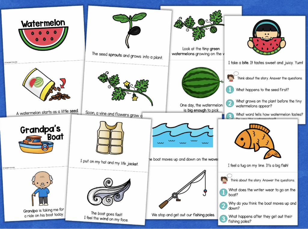 SUMMER Decodable Readers BUNDLE Comprehension Activities Sight Words ...