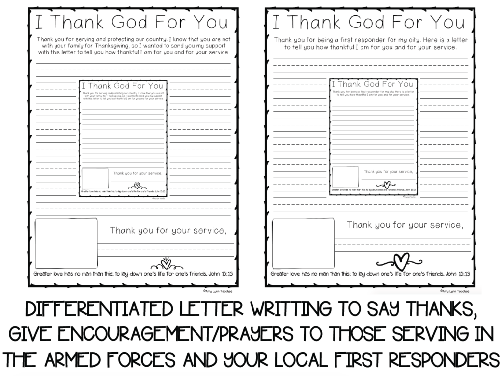 A Christian {Biblical} Thanksgiving | Made By Teachers