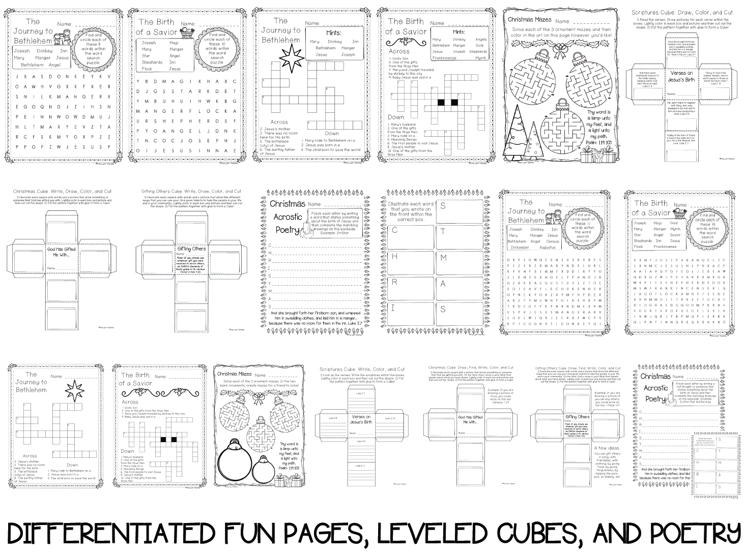 A Christian {Biblical} Christmas | Made By Teachers