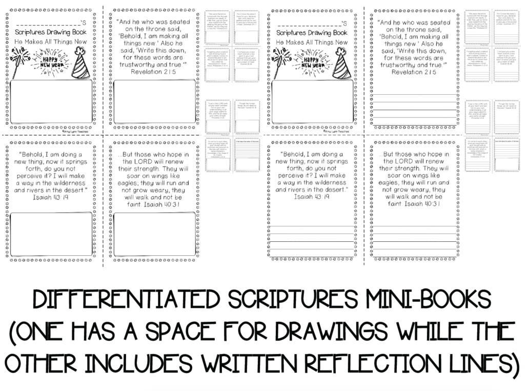 A Christian {Biblical} New Year | Made By Teachers