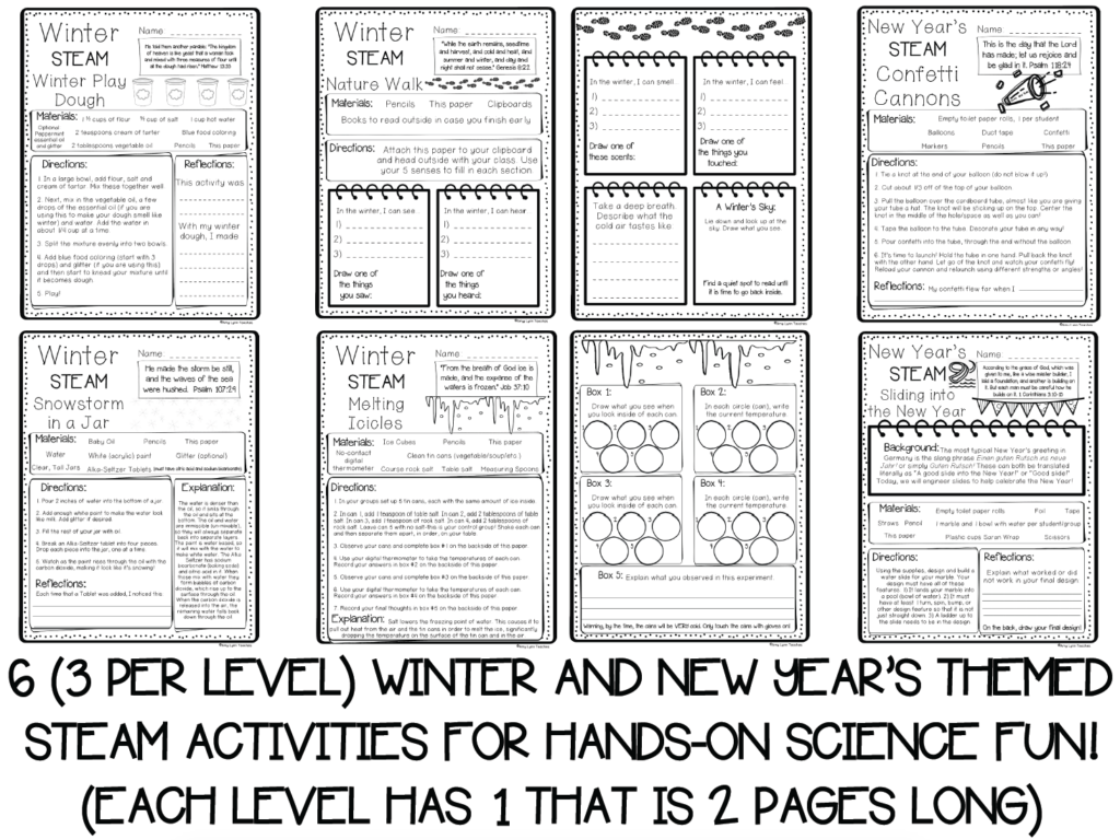 A Christian {Biblical} New Year | Made By Teachers