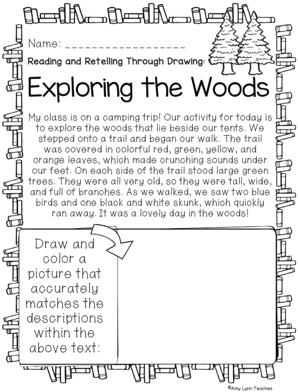 Second Grade Camping Themed Worksheets {100 Standards Aligned ...