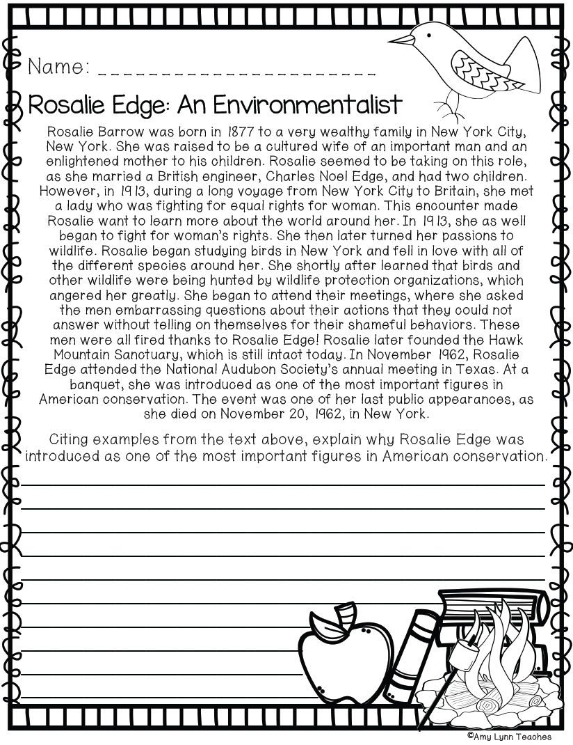 Fifth Grade Camping Themed Worksheets {100 Standards Aligned Printables ...
